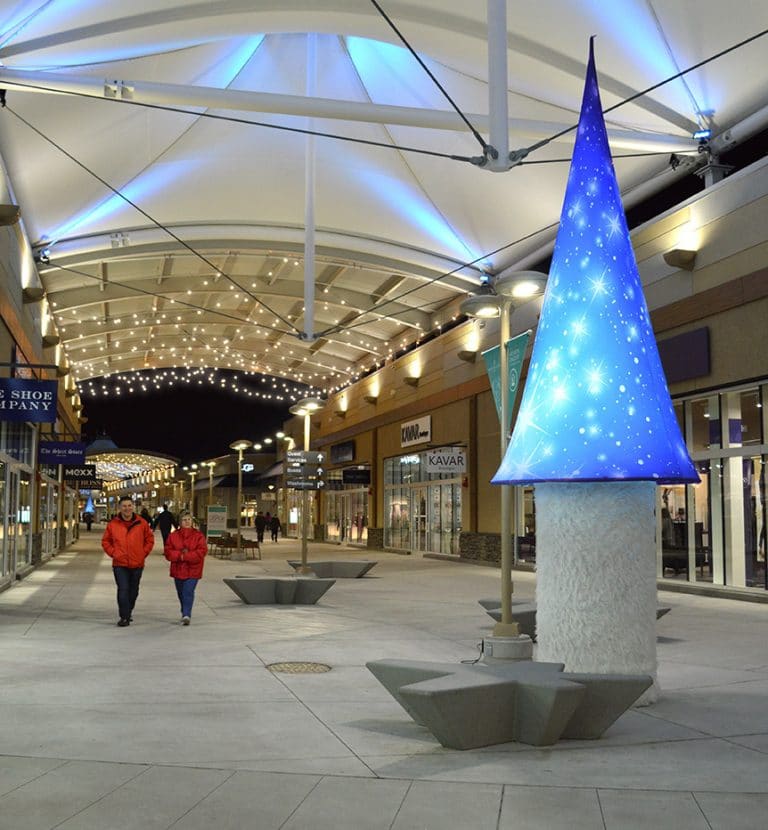 Mall Christmas Decoration | ISM Art & Design